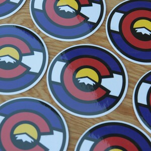 Colorado Circle Sticker Laptop Waterbottle Car Window - Etsy