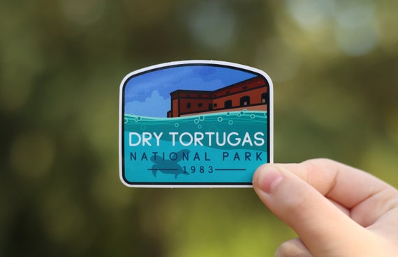 Dry Tortugas National Park Sticker Waterproof Vinyl UV - Etsy