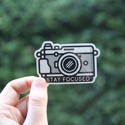 Stay Focused Photography Shoot Film Waterproof Vinyl - Etsy