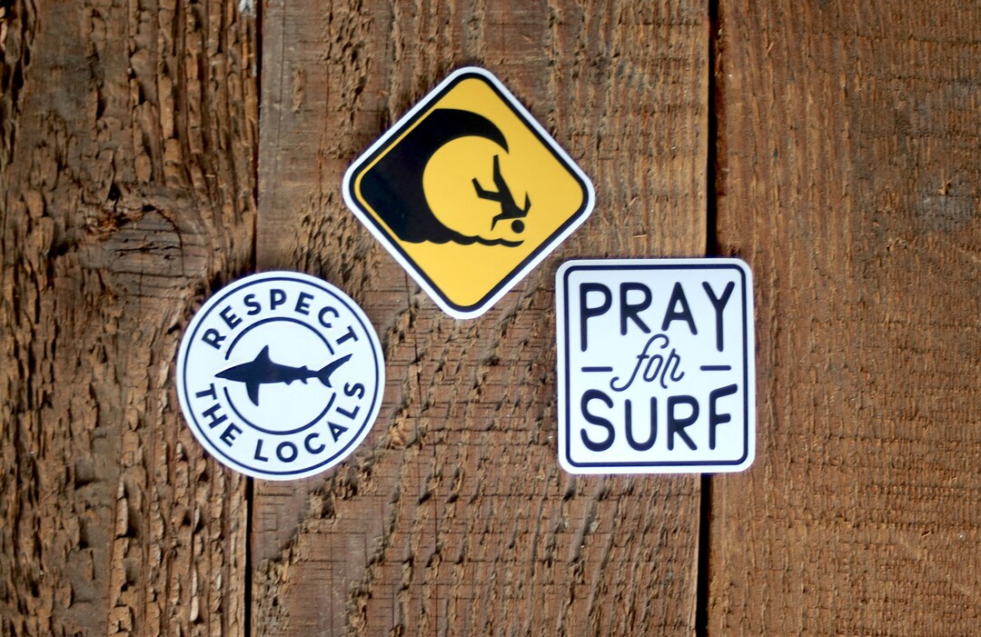 Respect the Locals, Waterproof Vinyl Sticker, UV Resistant Decal ...