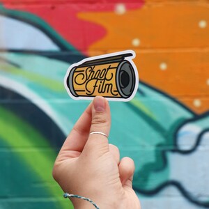 Shoot Film, Photography, Waterproof Vinyl Sticker, UV Resistant Decal ...