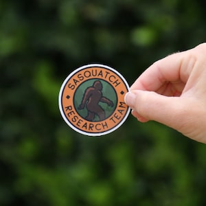 Bigfoot Sticker Set, Choose Your Quantity and Designs - Etsy