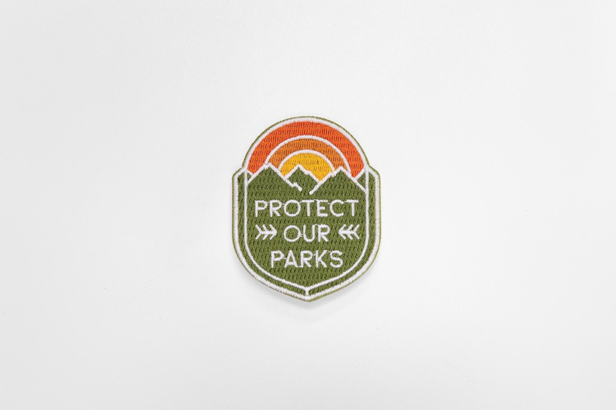 Protect Our Parks, Iron on Embroidered Patch - Etsy