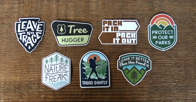 Conservation Sticker Pack Conserve Our Public & Private - Etsy