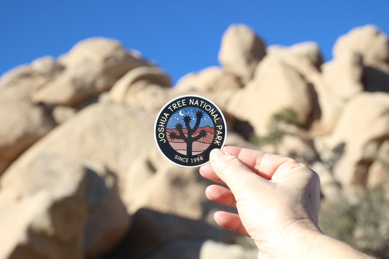 Joshua Tree National Park Waterproof Vinyl Sticker UV - Etsy