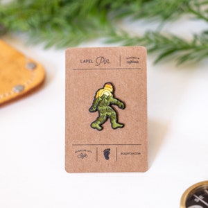Enamel Pin, Bigfoot Adventure | Collectible Lapel Pin | Accessories and ...