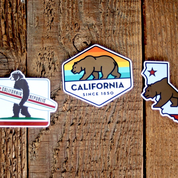 California Stickers - Etsy