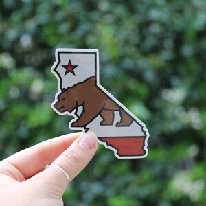 I Love California Two Sticker Set - Etsy