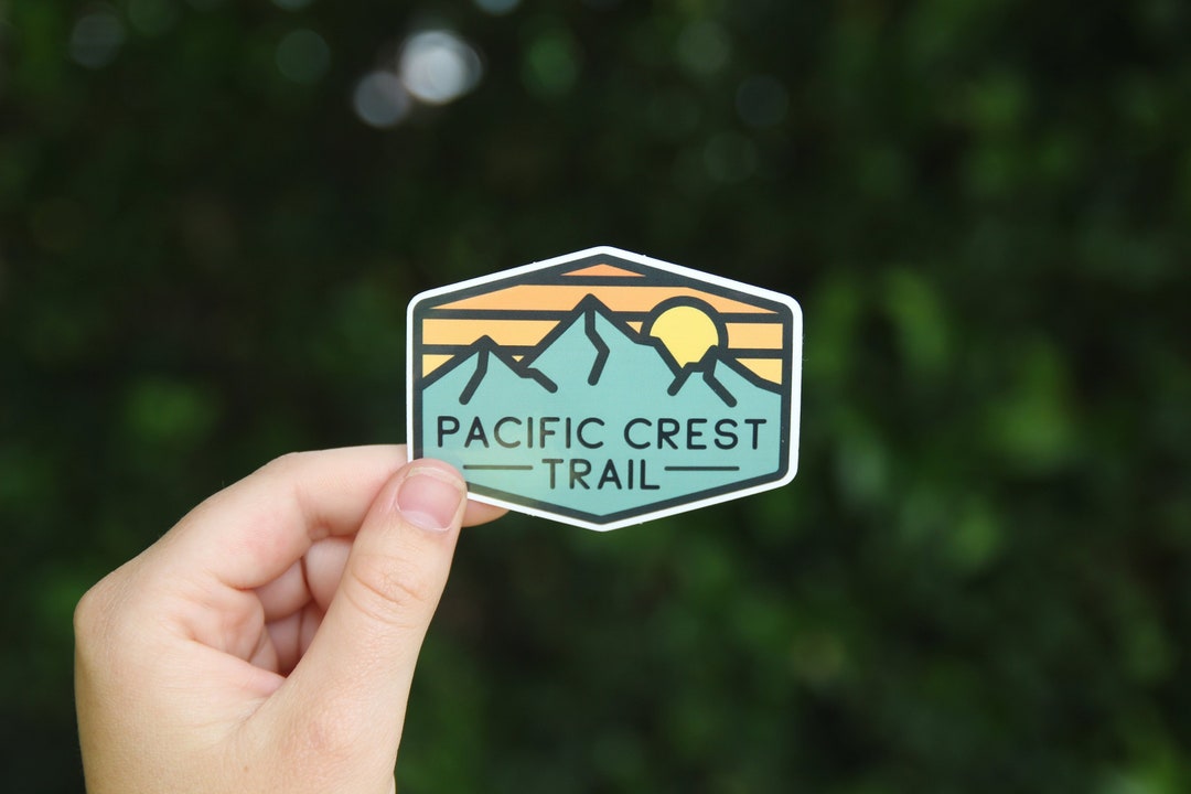 Pacific Crest Trail Sticker: PCT Weatherproof Vinyl Decal - Etsy