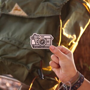 Stay Focused, Photography, Shoot Film, Waterproof Vinyl Sticker, UV ...