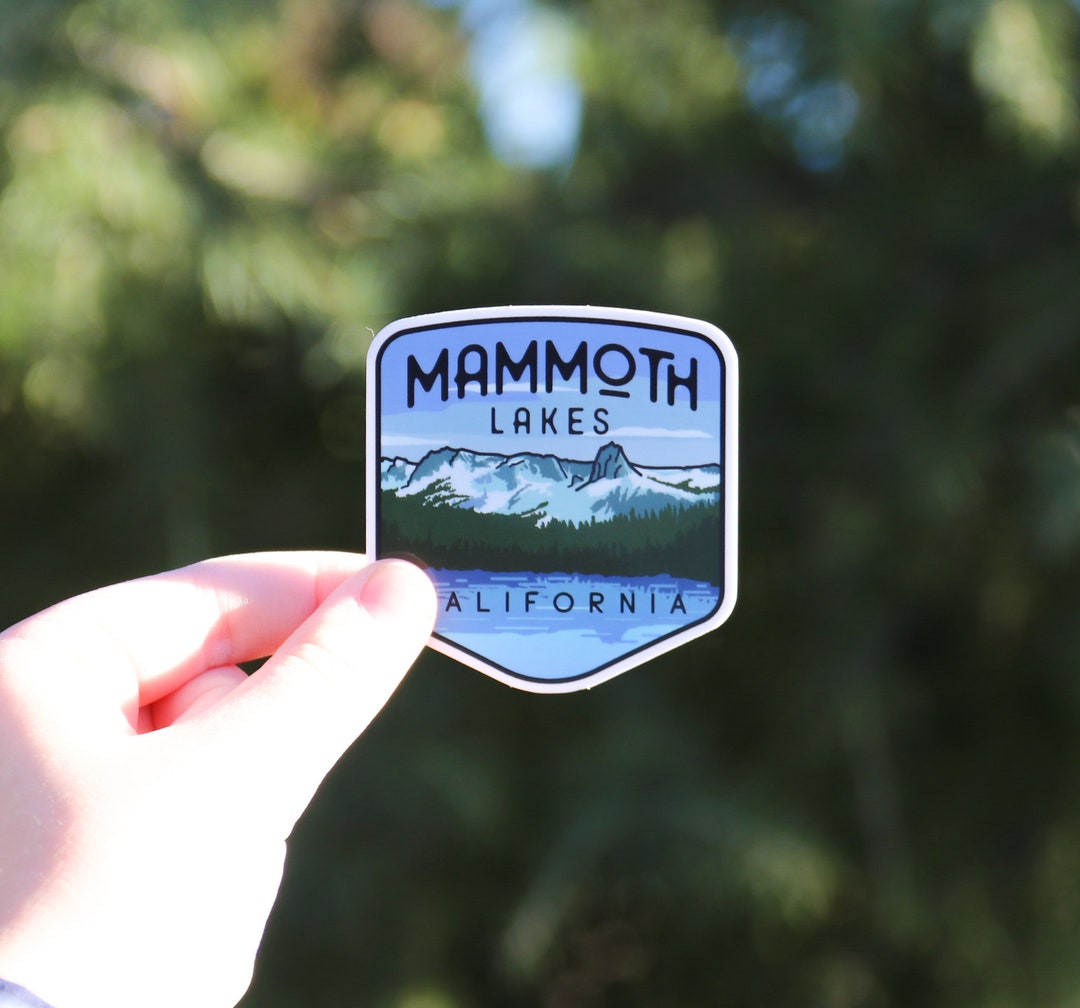 Mammoth Lakes - Waterproof Vinyl Sticker, UV Resistant Decal - Etsy