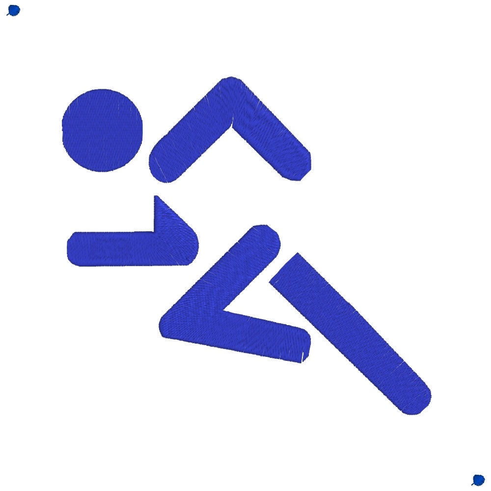 Sprinter, Embroidery File Embroidery Design, Machine Embroidery ...