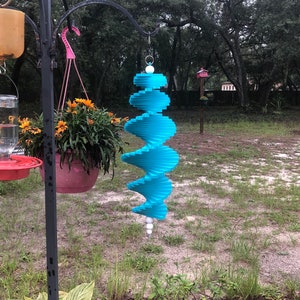 Wooden Spiral Wind Spinner - Etsy