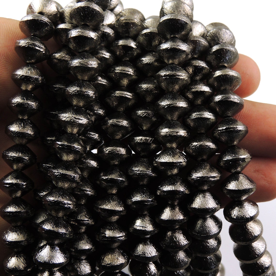 9 Strands Oxidized Silver Plated Copper Japanese Cap - Etsy