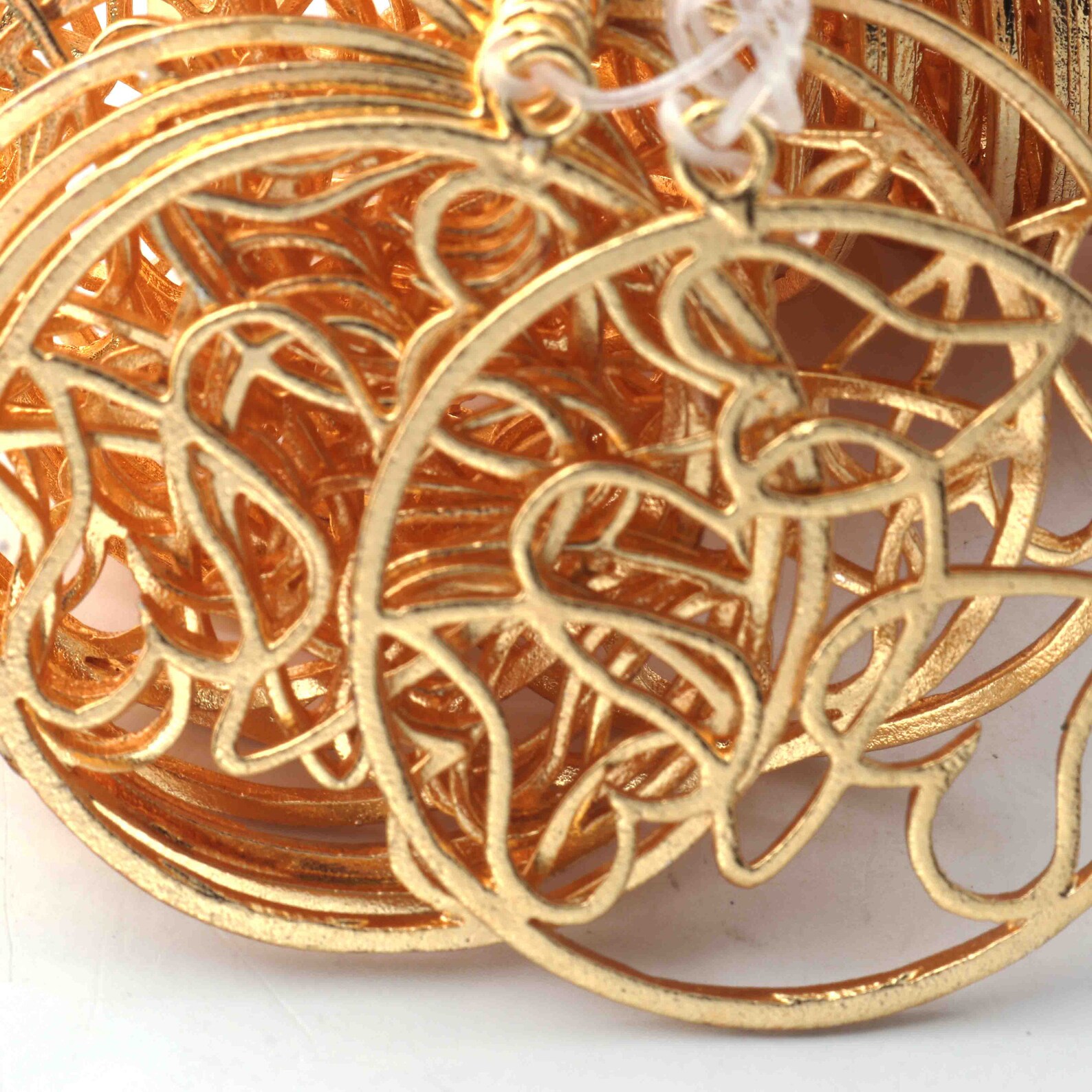 5 Pcs Designer Round Shape Design Charm 24k Gold Plated - Etsy