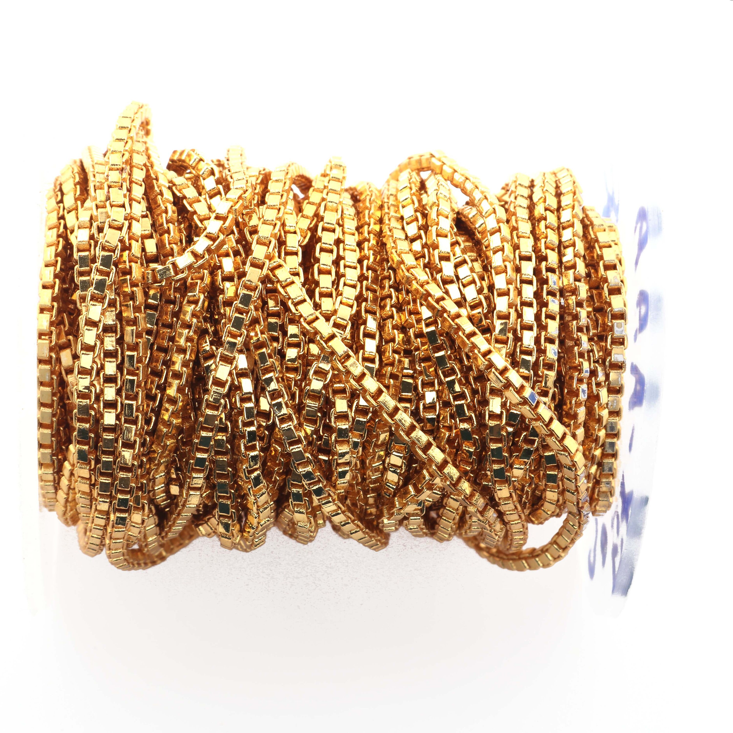 Beautiful Designer 10 Feet Gold Plated Copper Chain-Designer | Etsy