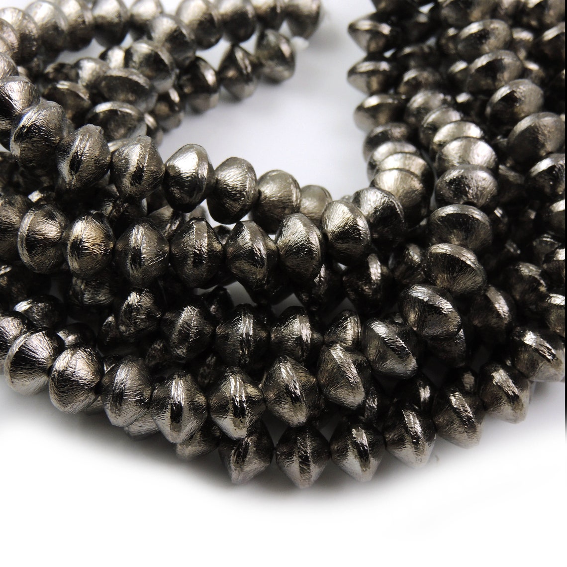 9 Strands Oxidized Silver Plated Copper Japanese Cap - Etsy