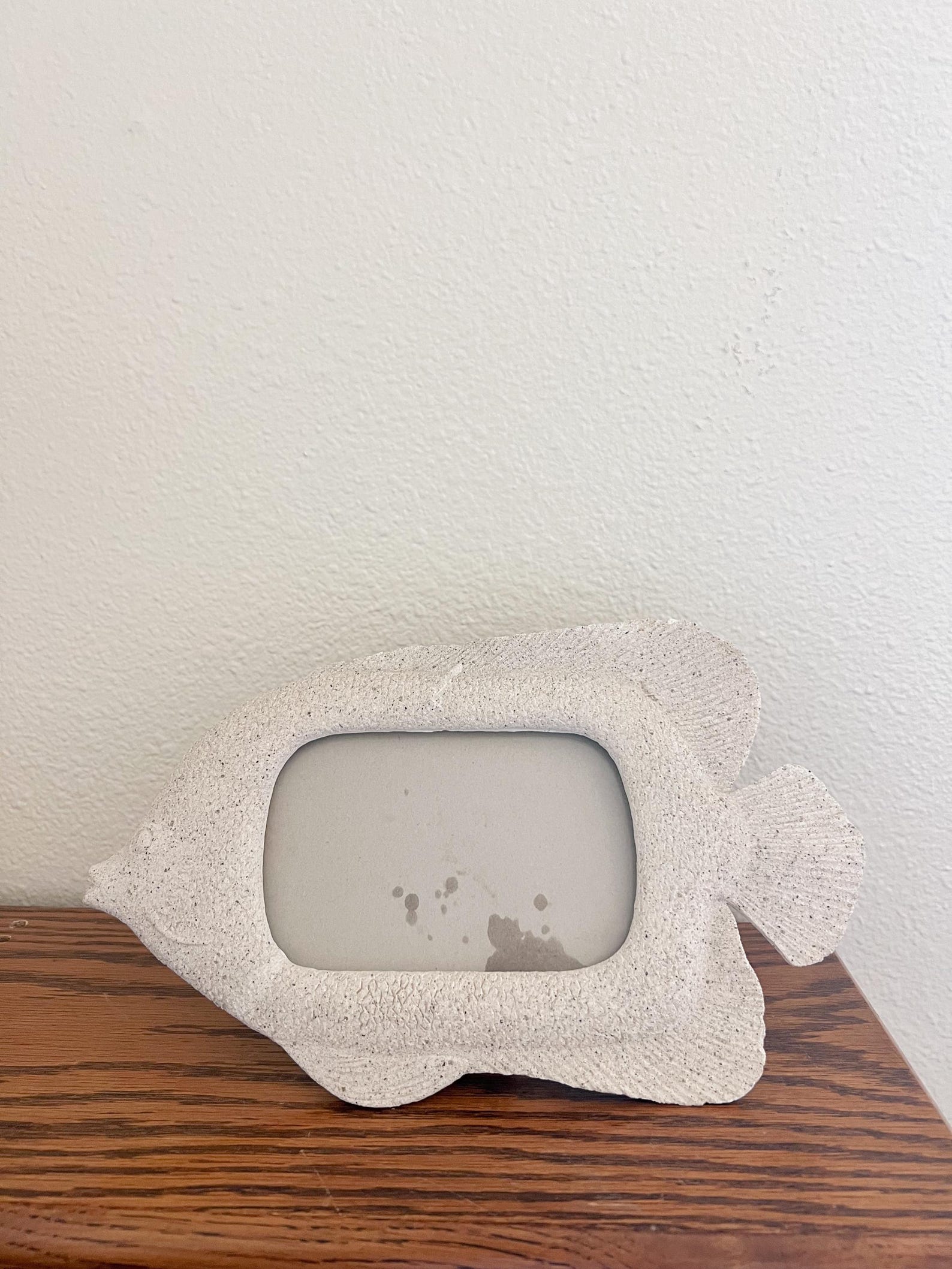 Stone Fish Frame, Coastal Photo Frame, Fish Photo Frame, Coastal Home ...