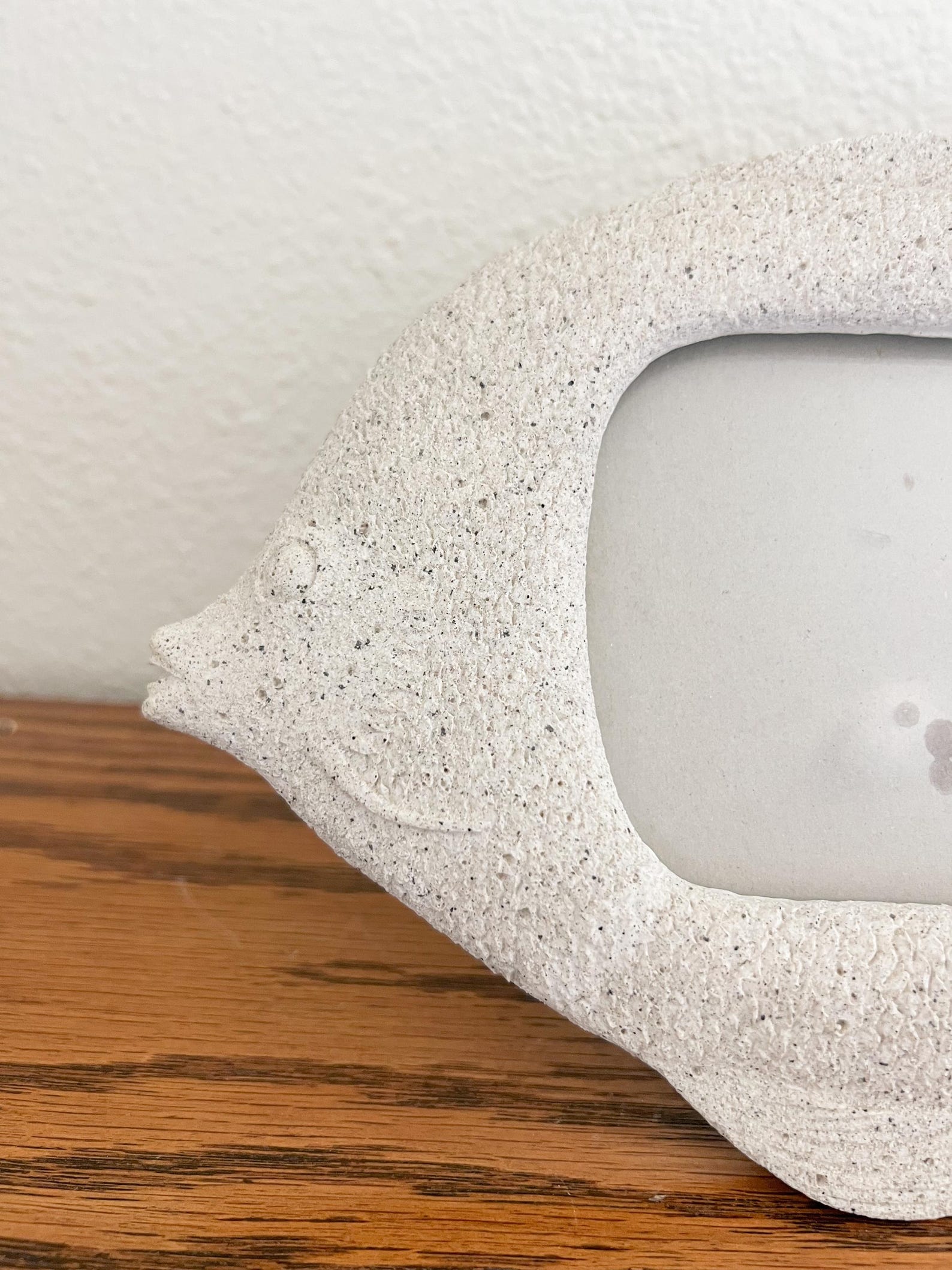 Stone Fish Frame, Coastal Photo Frame, Fish Photo Frame, Coastal Home ...