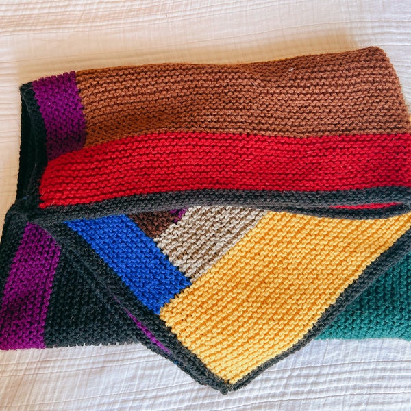 Rainbow Afghan - Etsy