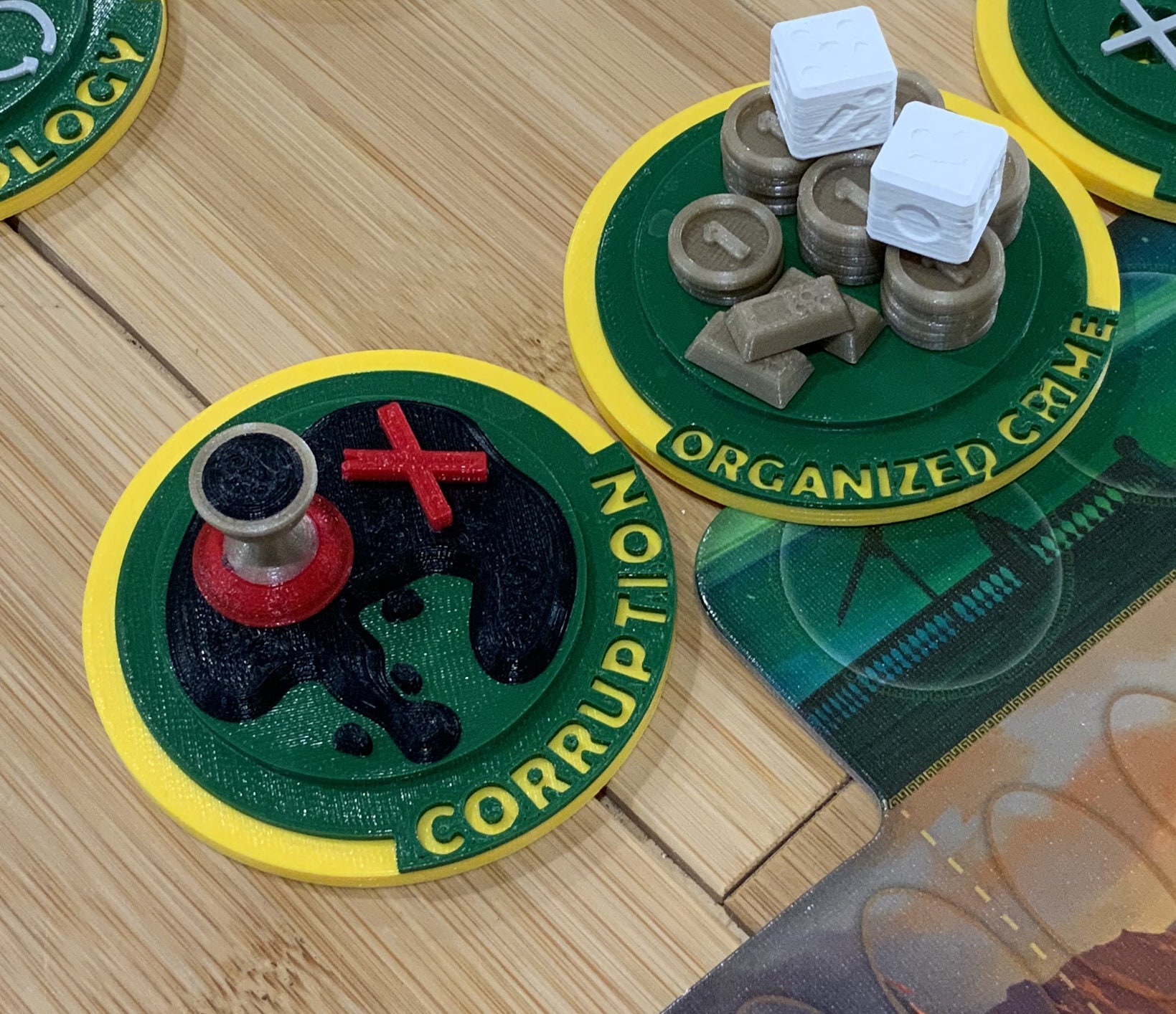 7 Wonders Duel Science Tokens Expansion Set 2 | Etsy