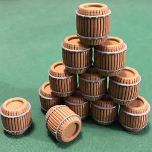 Role Play Scenery Barrel X 10 - Etsy