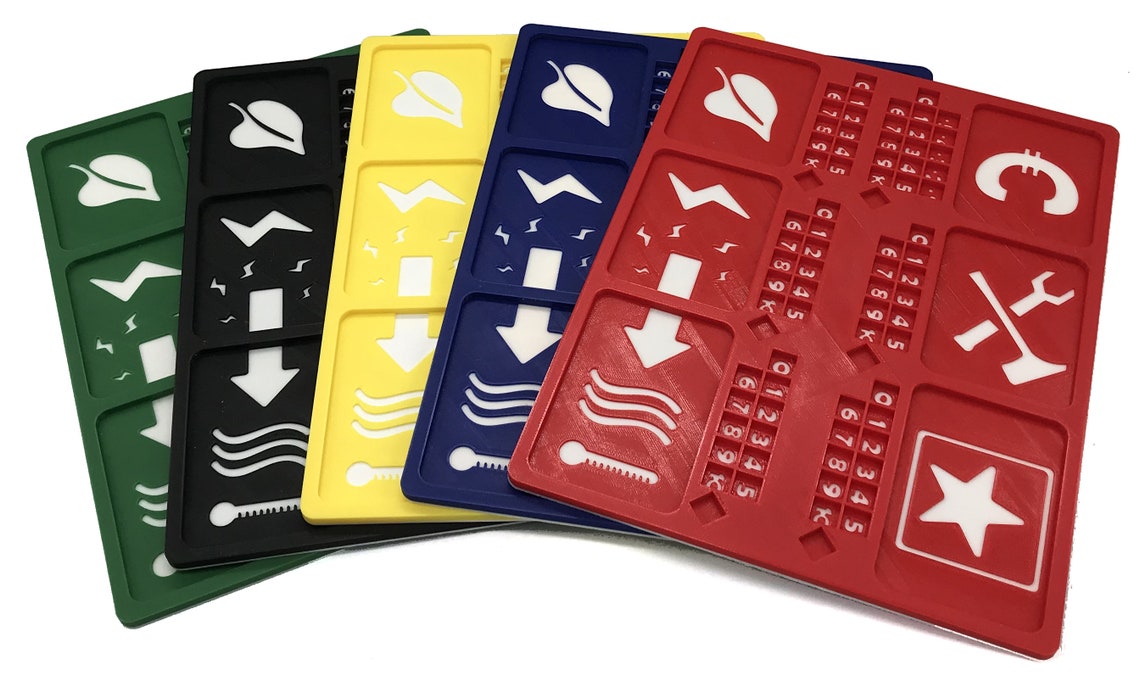 Terraforming Mars Player Boards X 5 ( One for Each Player Color) - Etsy