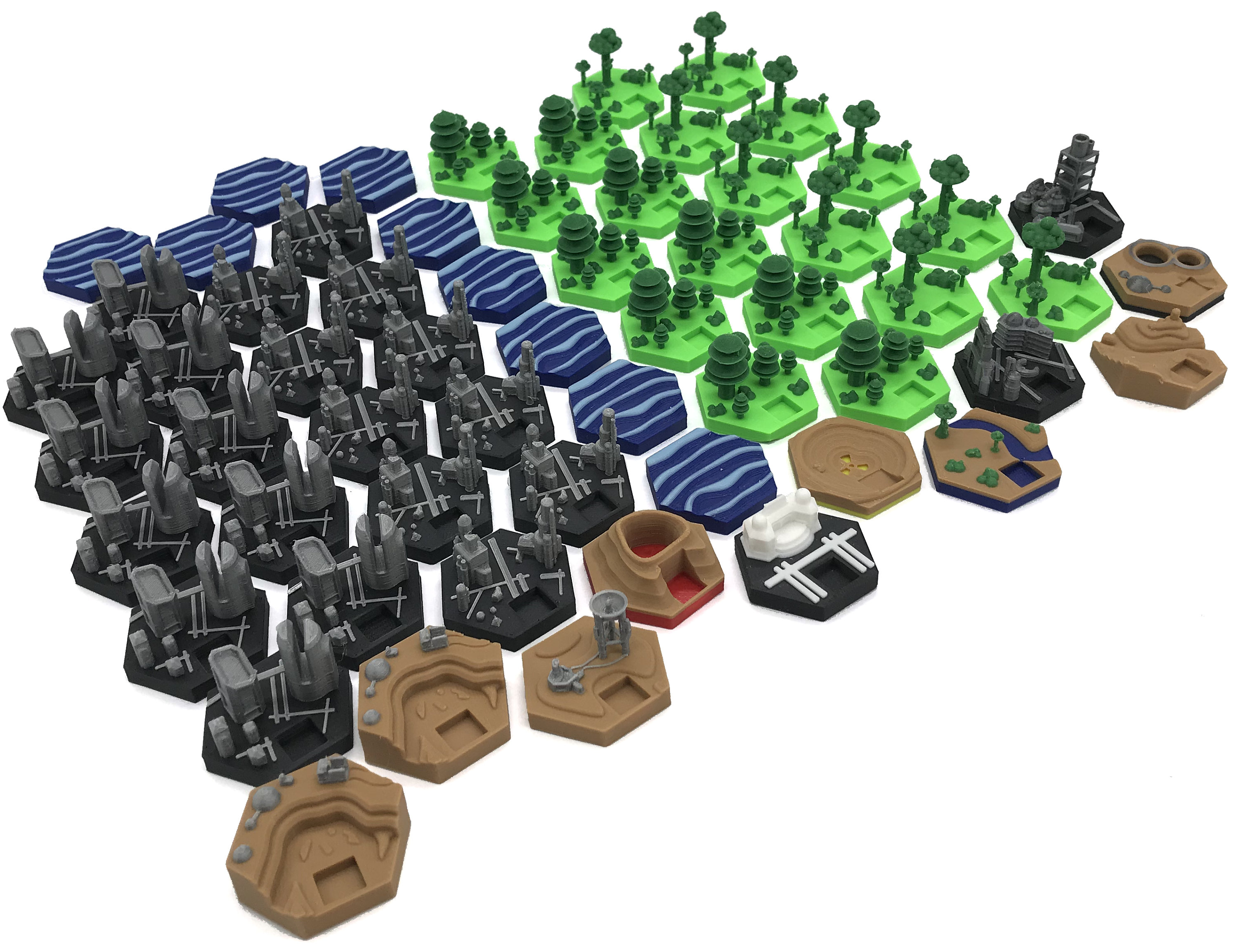 Terraforming Mars Hexagon Upgrades. - Etsy