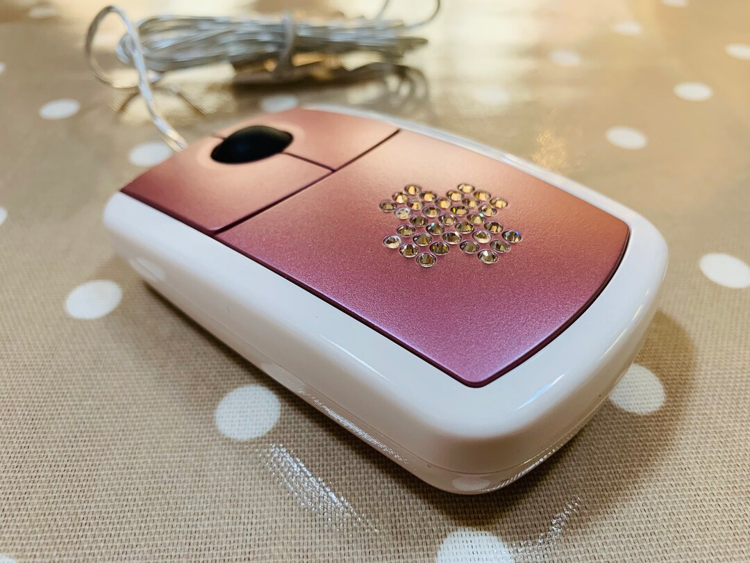 Glamrock Mouse With Swarovski Crystals - Etsy