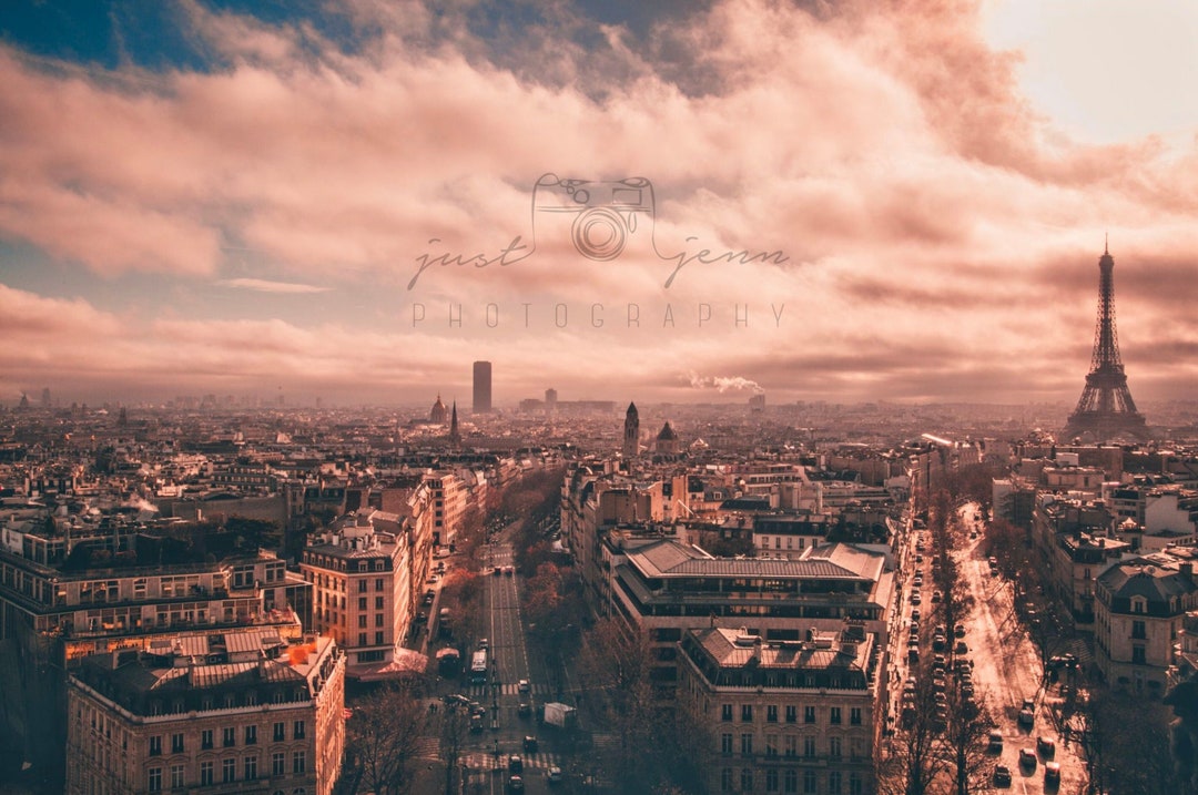 Sunrise Over Paris - Etsy