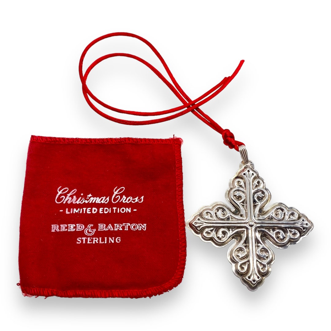 Reed & Barton Limited Edition Sterling Silver 1978 Christmas Cross With ...