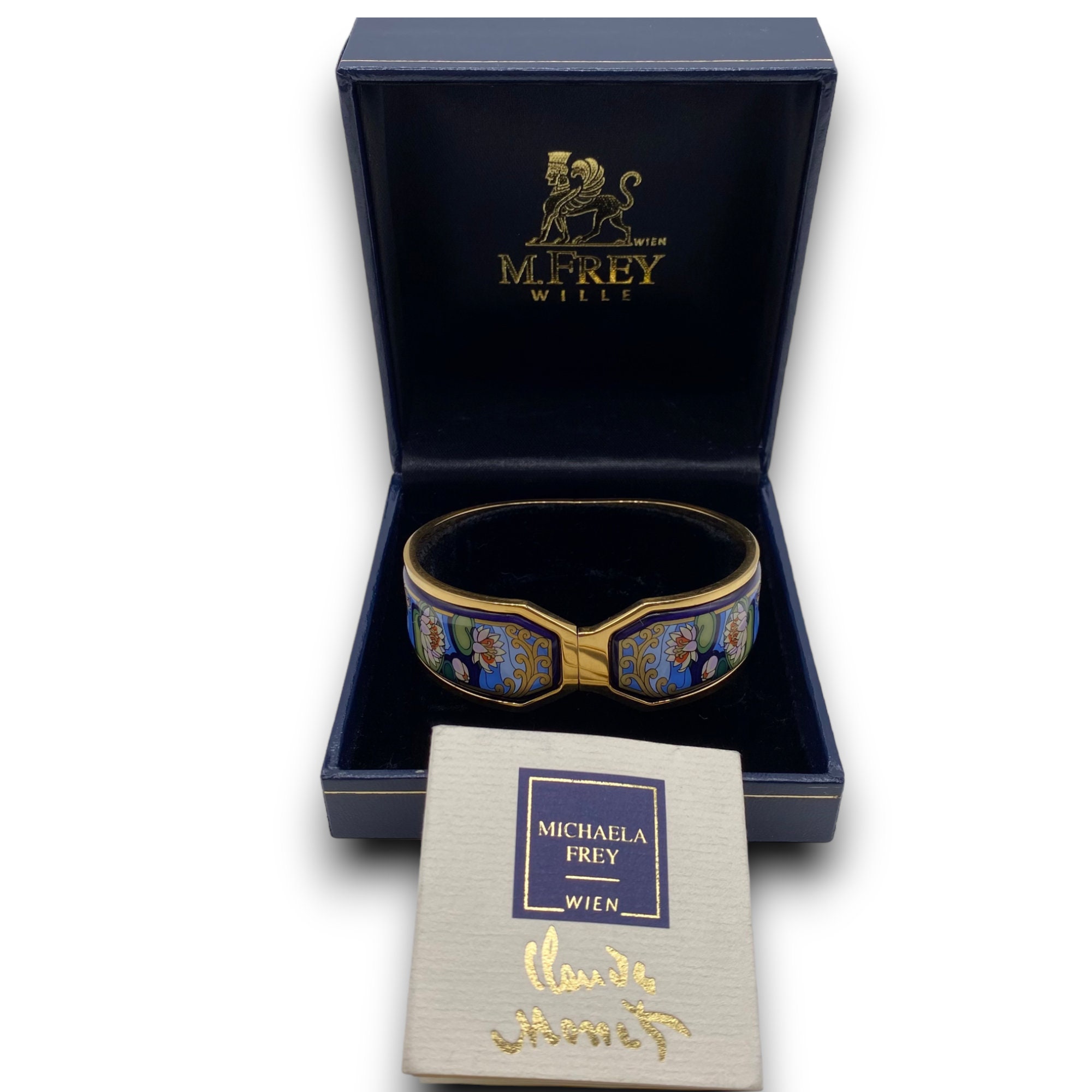 Michaela Frey Wille 24ct Gold Plated Homage Claude Monet 'water Lily ...