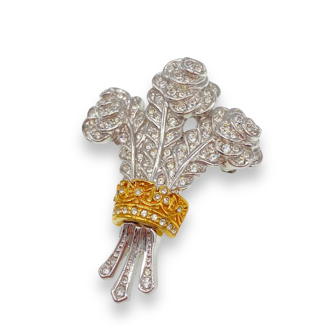 Attwood and Sawyer Prince of Wales Feathers Brooch, Signed. - Etsy