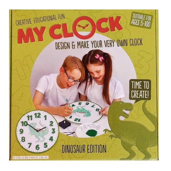 Dinosaur Wall Clock - Etsy