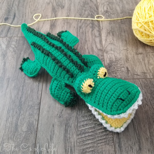 Crochet Alligator - Etsy