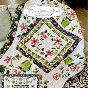 The Potting Shed Quilt Pattern by Jillily Studio - Etsy