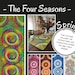 THE FOUR SEASONS Pattern by Becolourful - Jacqueline De Jonge - Etsy