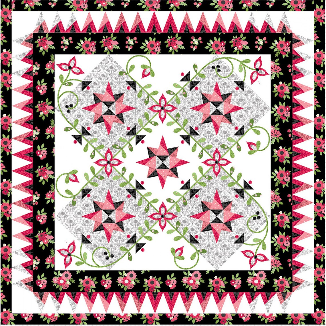 Bramble Pattern by Jillily Studio - Etsy