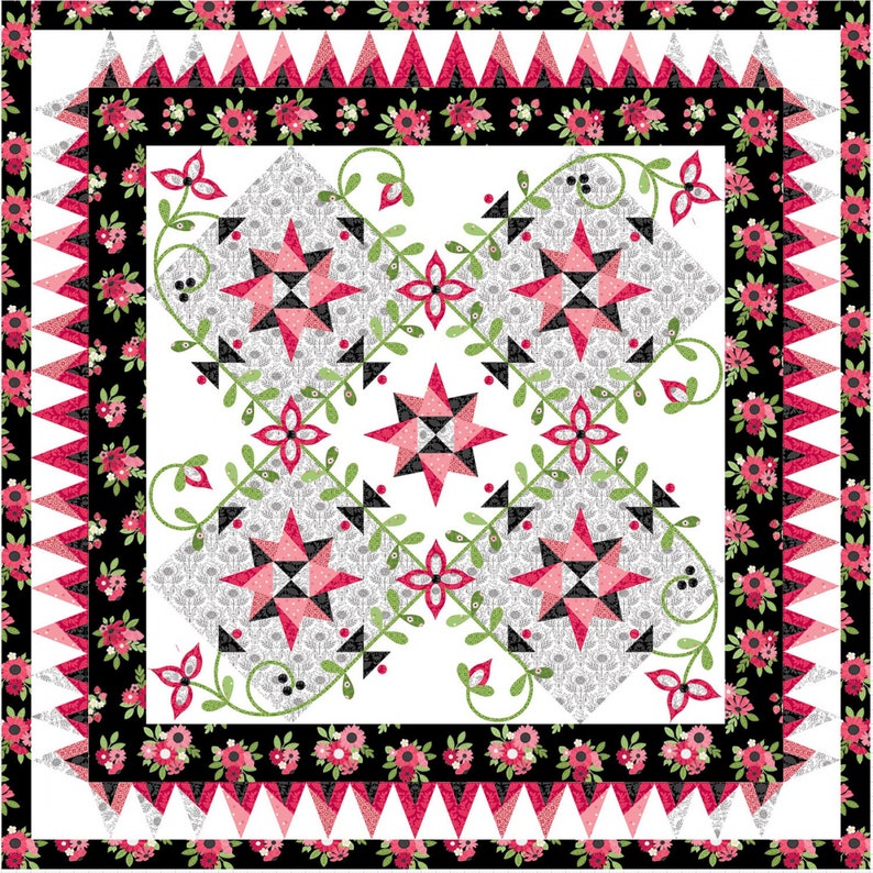 Bramble Pattern by Jillily Studio - Etsy