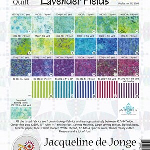 Lavender Fields Pattern by Becolourful - Etsy