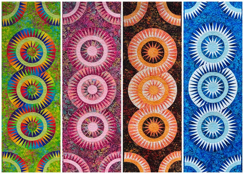 THE FOUR SEASONS Pattern by Becolourful - Jacqueline De Jonge - Etsy