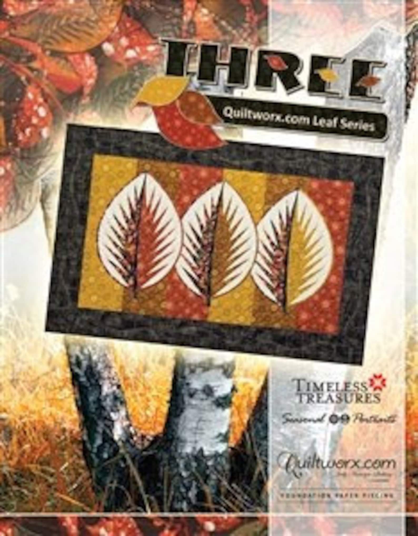 THREE Table Runner Pattern by Quiltworx - Etsy