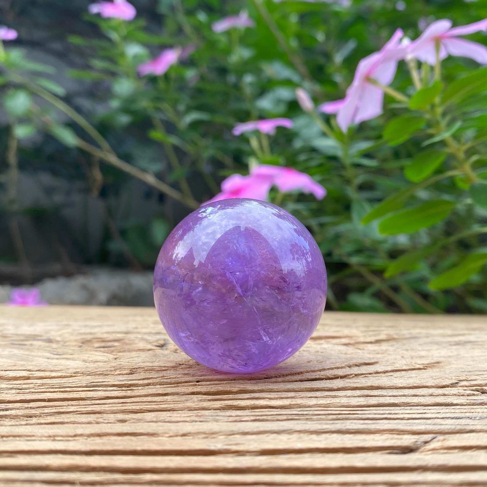 AAAA High Quality Amethyst Stone Crystal Ball - Etsy