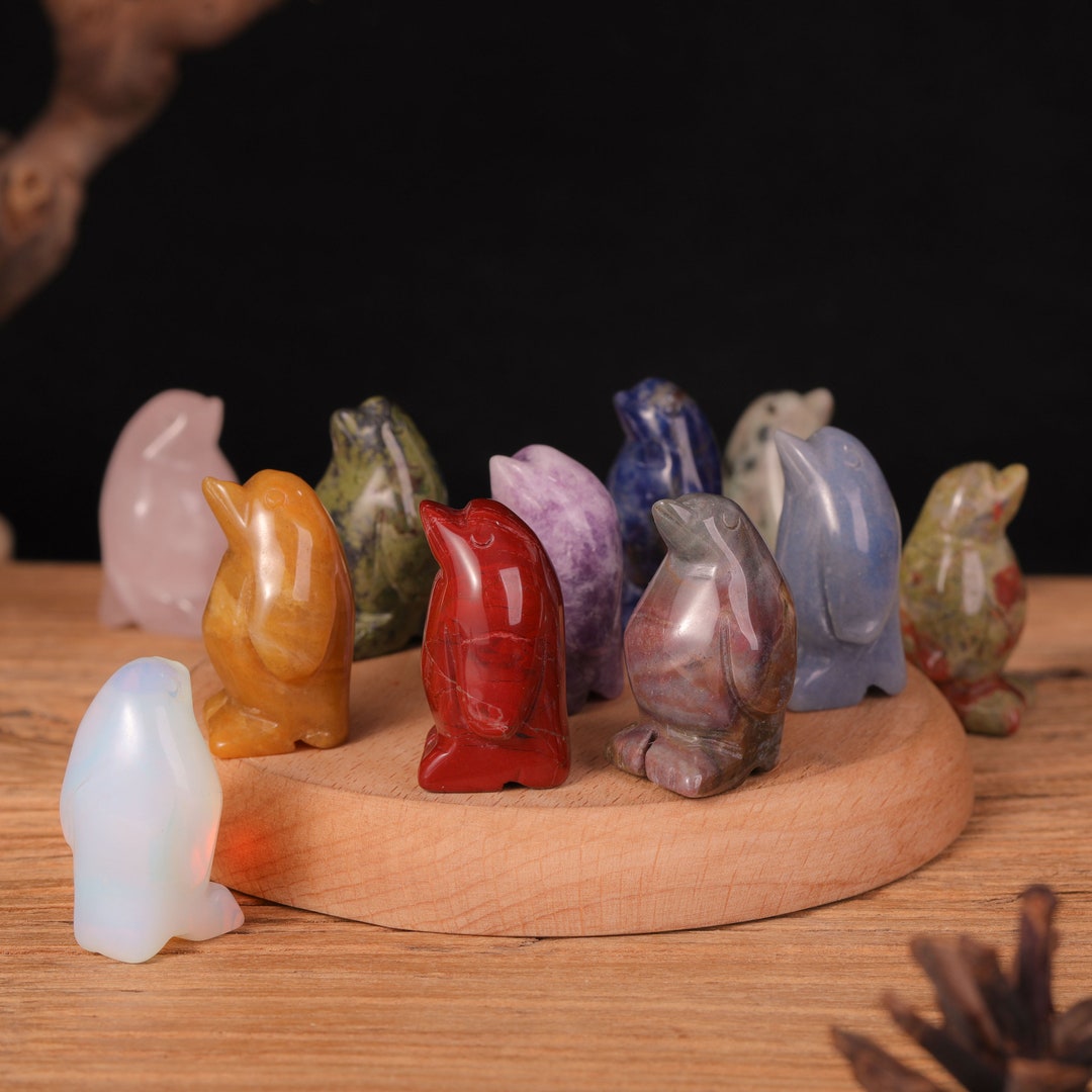 Crystal Quartz Penguin Protection, Security, Emotional Stability ...