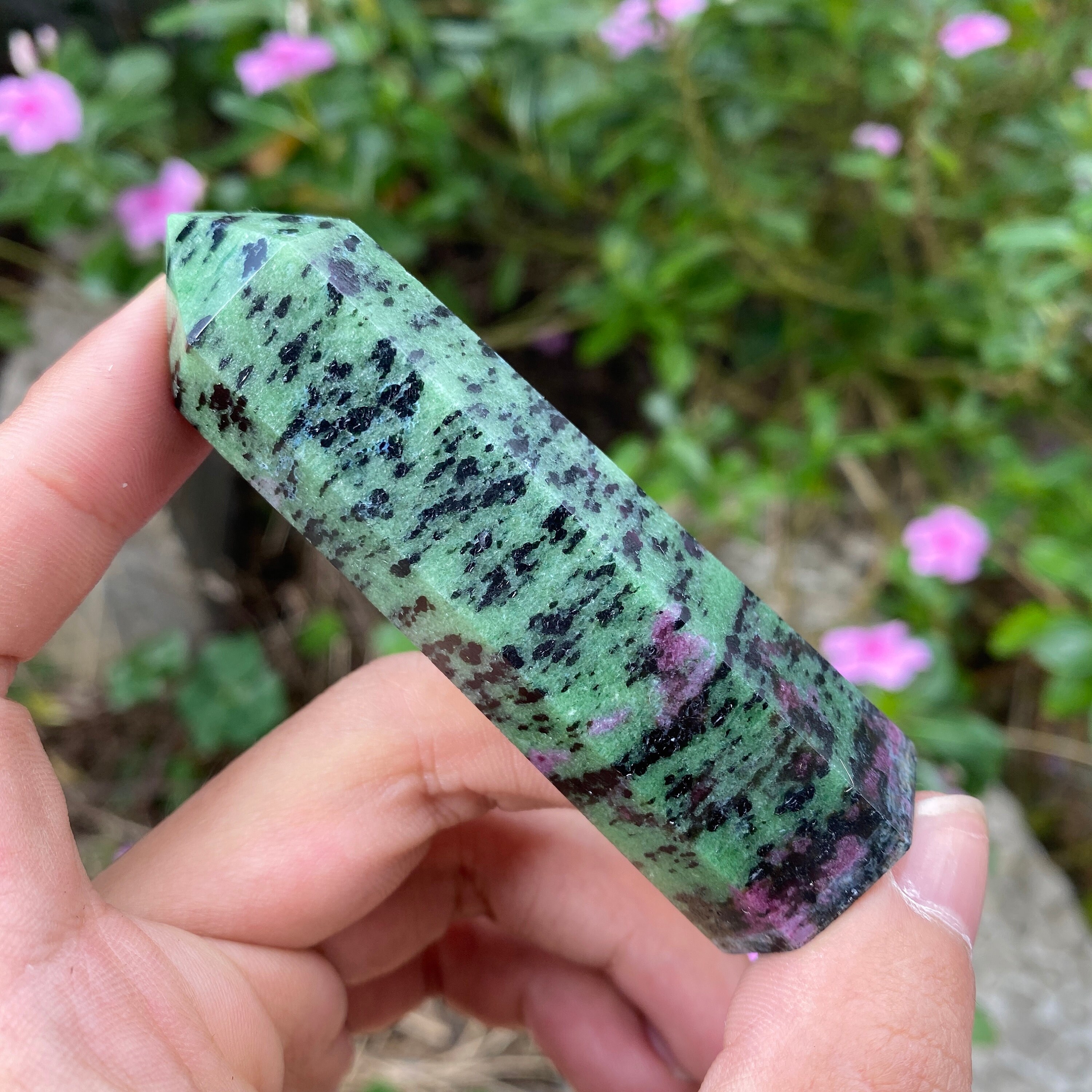 3 4 Inches Natural Ruby Zoisite Tower Crystal Gemstone Etsy 3-4-inches-natural-ruby-zoisite-tower-crystal-gemstone-etsy