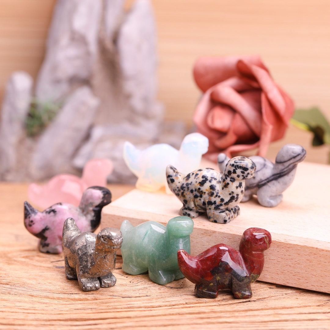 1.2'' Mini Crystal Dinosaur Figurinesmall Dinosaur - Etsy