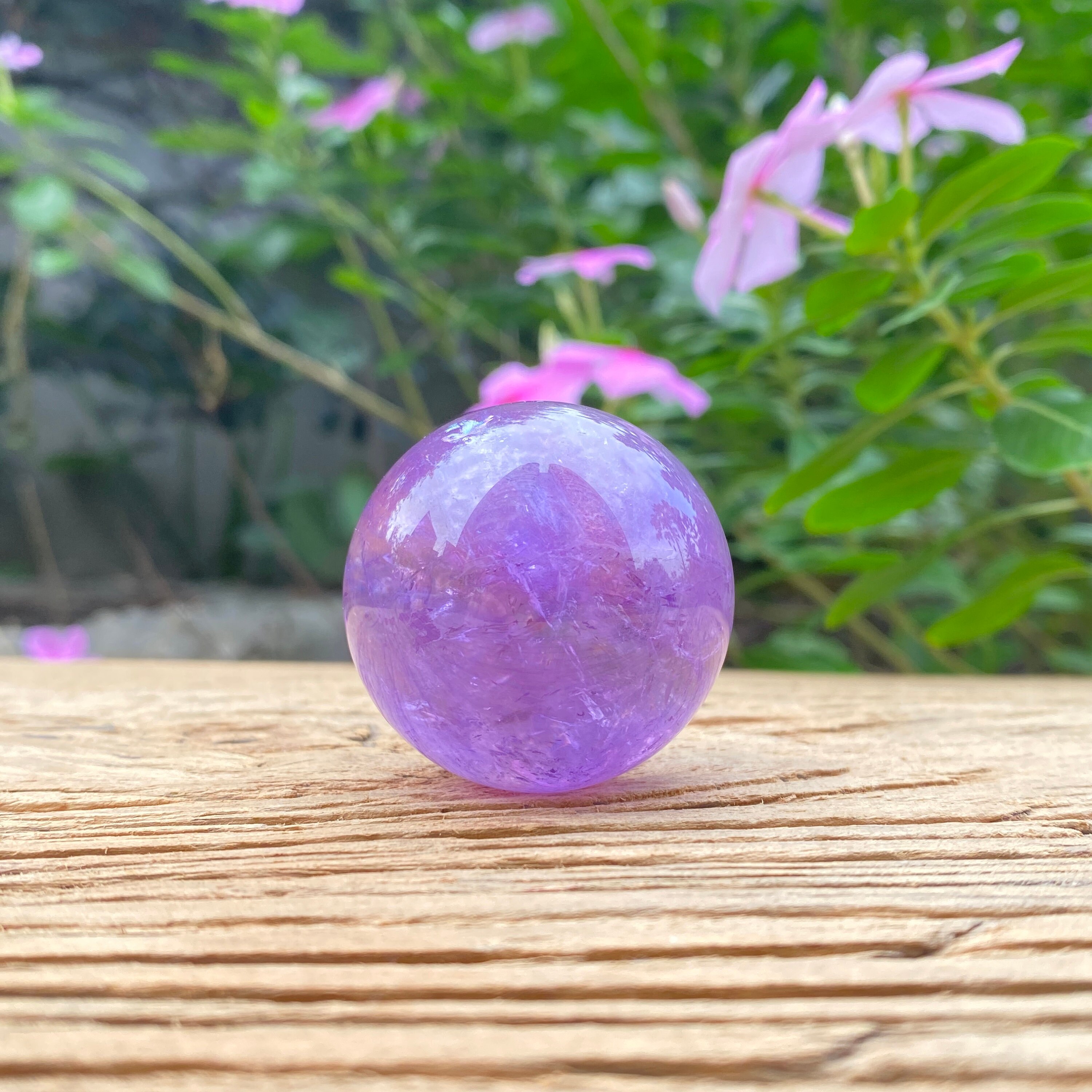 AAAA High Quality Amethyst Stone Crystal Ball - Etsy