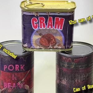CRAM Food Labels From Fallout 4 and Fallout 76 - Etsy