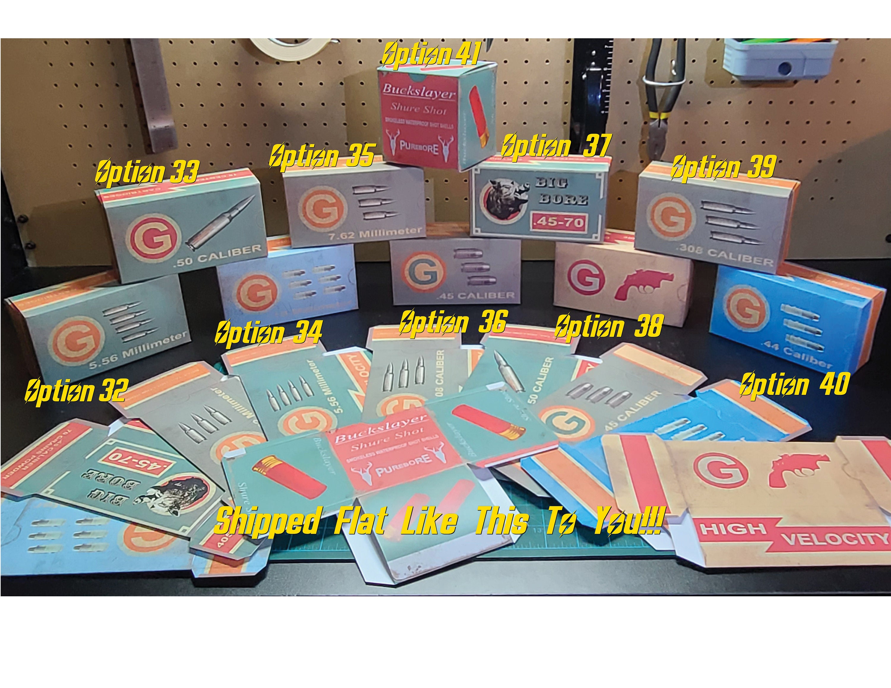 Un-official Handmade Fallout 4 Cardboard Box Props - Etsy Canada