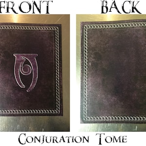 Un-official Handmade Skyrim Magic Tomes / Journals - Etsy